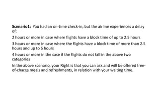 Rights you should know about when flying | PPTX
