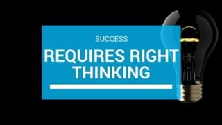 Right thinking | PPT