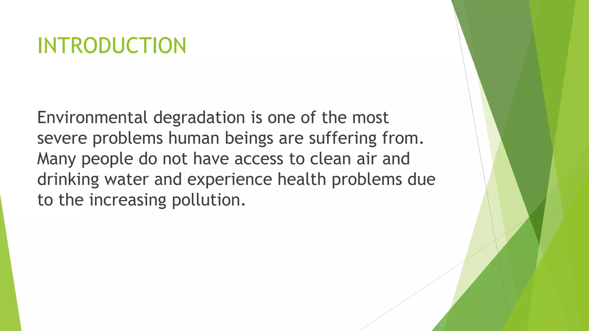 Right to Clean Environment:- A Basic Human Right | PPTX