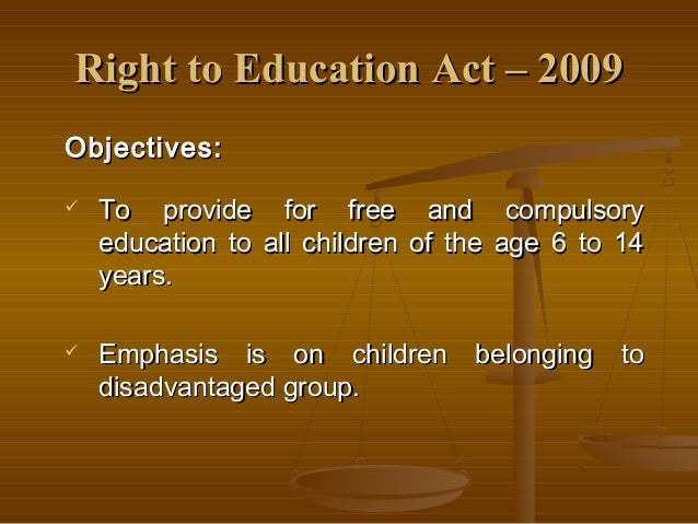 Right to education