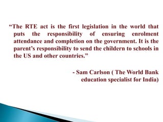 Right to education | PPT