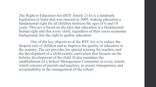 Right to Education Act (RTE Act).pptx