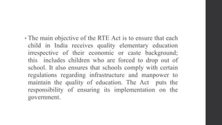 Right to Education Act (RTE Act).pptx