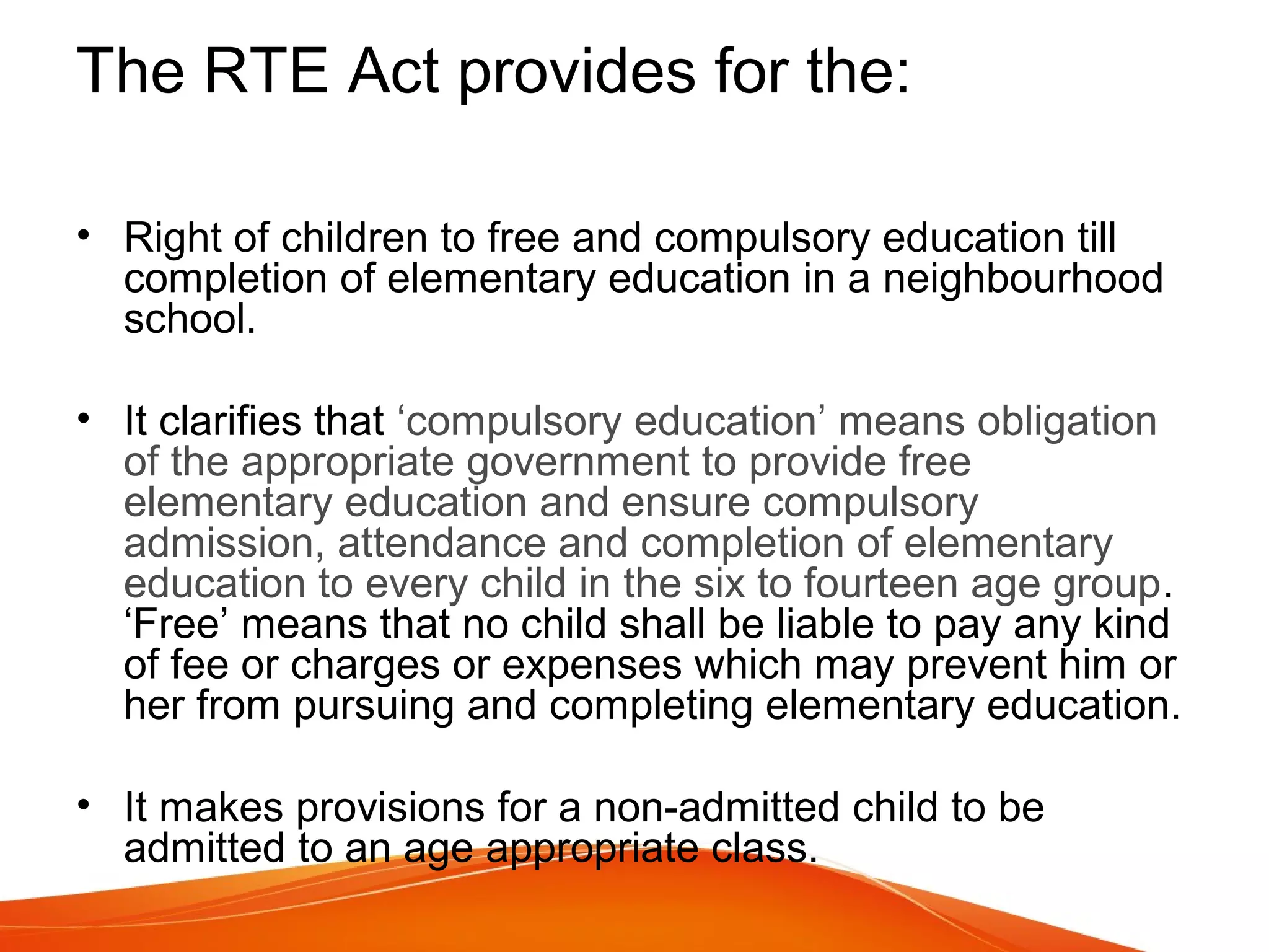 Right to education | PPT