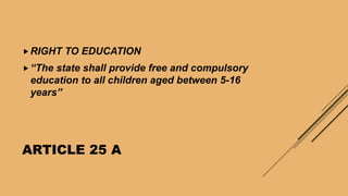 Right to education pakistan | PPT