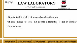 Right to Equality | PPTX