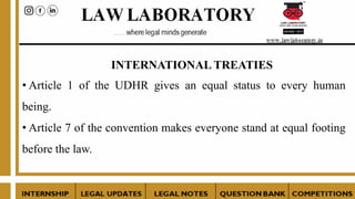 Right to Equality | PPTX