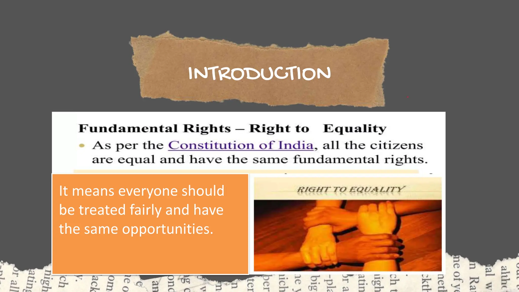 RIGHT TO EQUALITY best ppt for political science under indian constitution.pptx