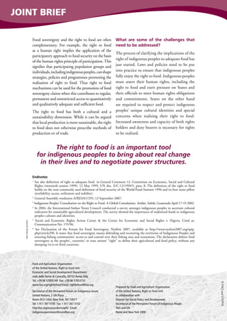 Right to food | PDF
