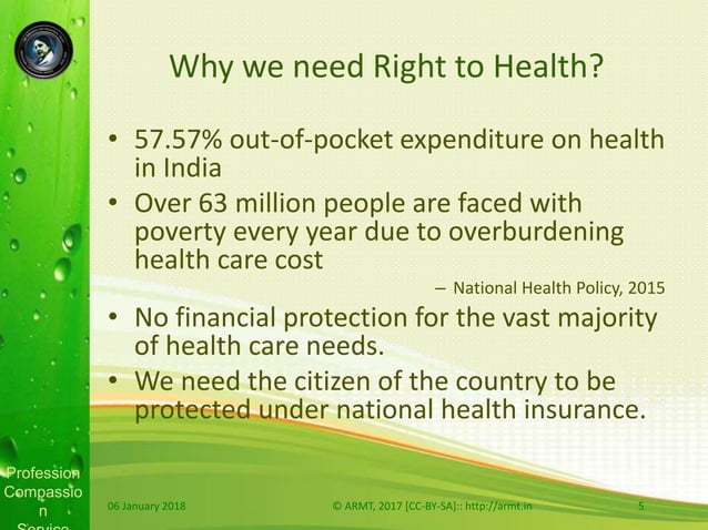 Right to Health as Fundamental Right in India | PPTX | Healthcare ...