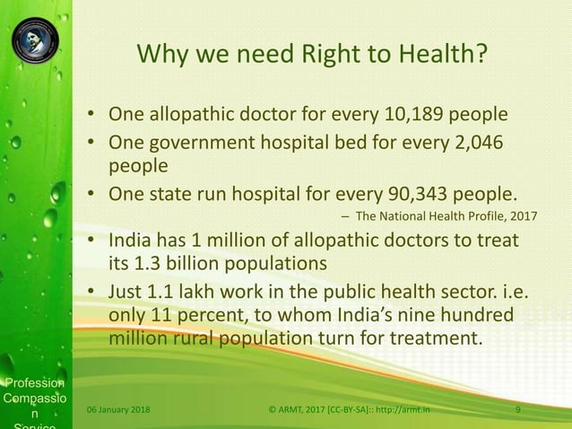 Right to Health as Fundamental Right in India | PPTX | Healthcare ...