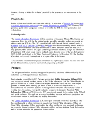 Right to information :SSB Lec/Gp Dis 38 | PDF