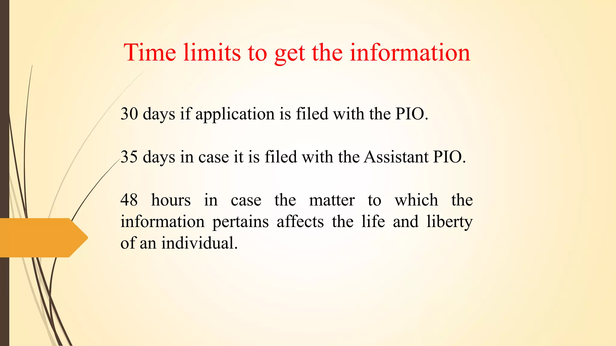 Right to information act | PPTX