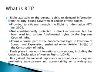 Right to Information Act 2005 by Dr. N.P.Ghadge.pptx