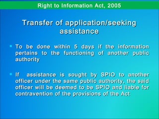 Right To Information (RTI) | PPT