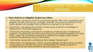 Right to Information (RTI) Act (2005) | PPT