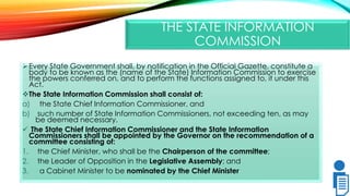 Right to Information (RTI) Act (2005) | PPT