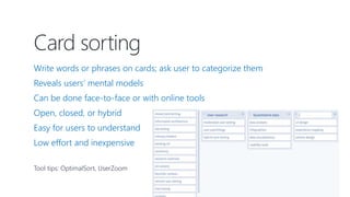The Right Tools for the Job: Designing Your UX Approach | PPT