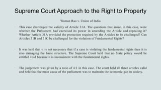 Right to property | PPTX