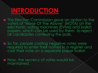 Right to reject | PPTX