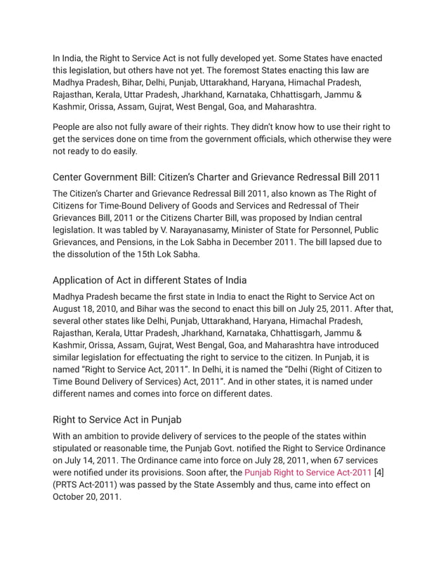 Right to Service Act in India.pdf