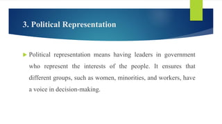 Right to Vote and Importance of Political Participation | PDF