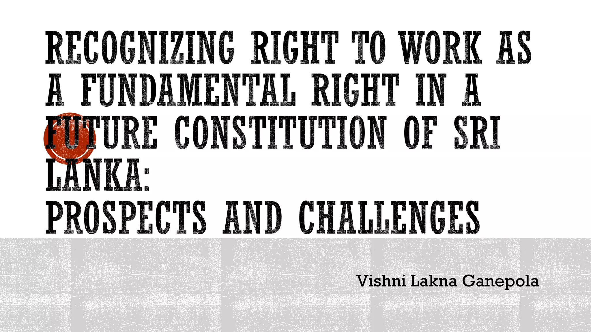 Right to work | PPT