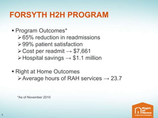 Right at Home's Care Transitions Program : RightTransitions® | PPTX