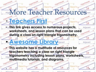 Right triangle trigonometry | PPTX