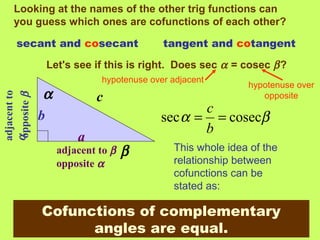 Right triangle trigonometry | PPT