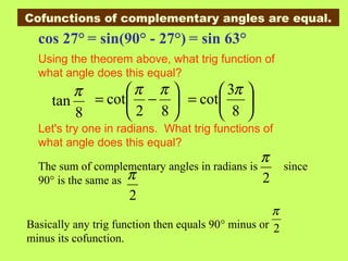 Right triangle trigonometry | PPT
