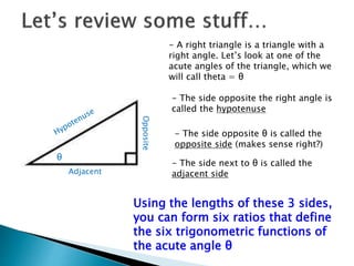 Right Triangle Trigonometry | PPTX