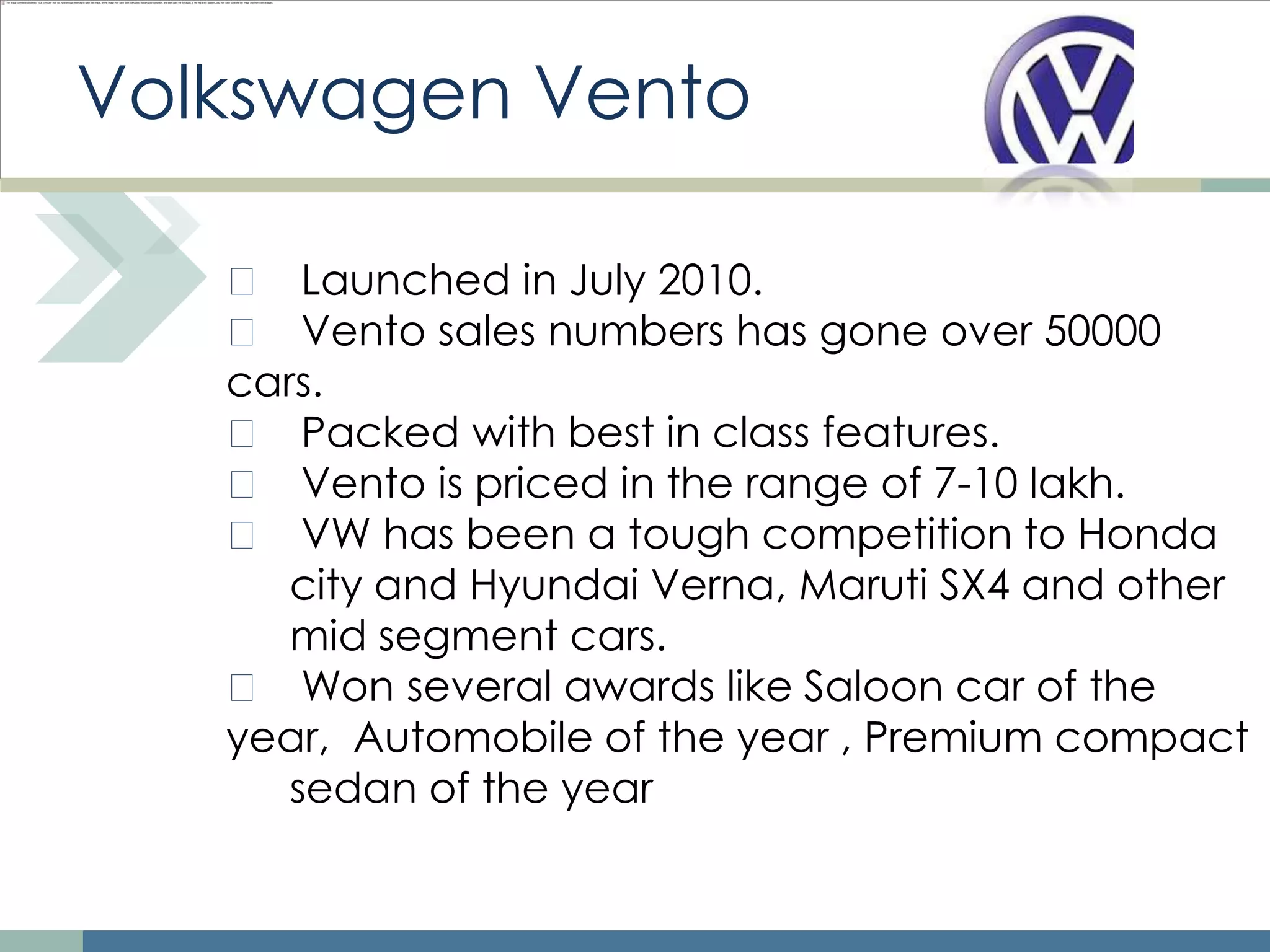 Volkswagen marketing ppt | PPTX