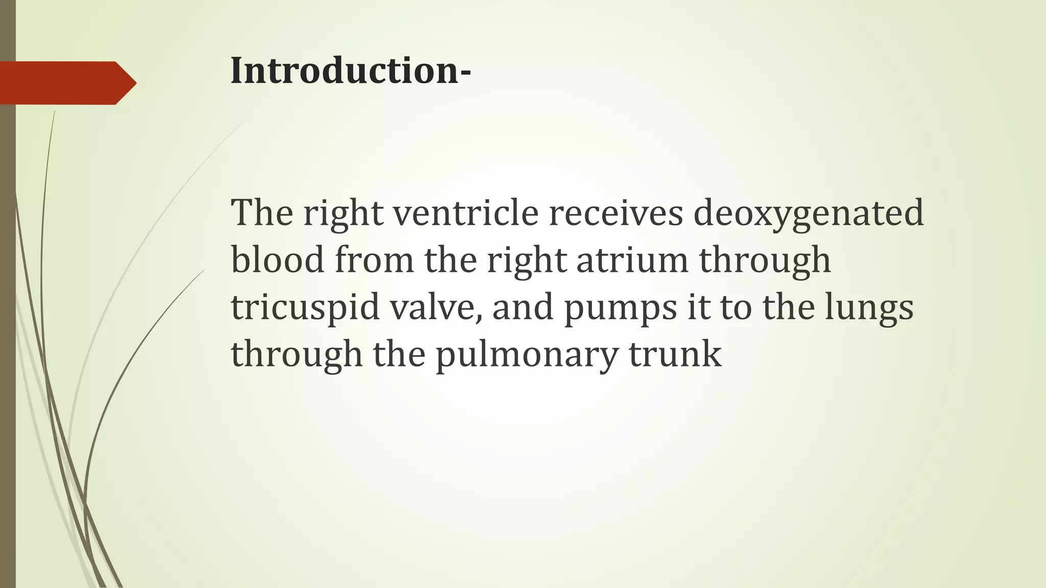 Right ventricle | PPTX