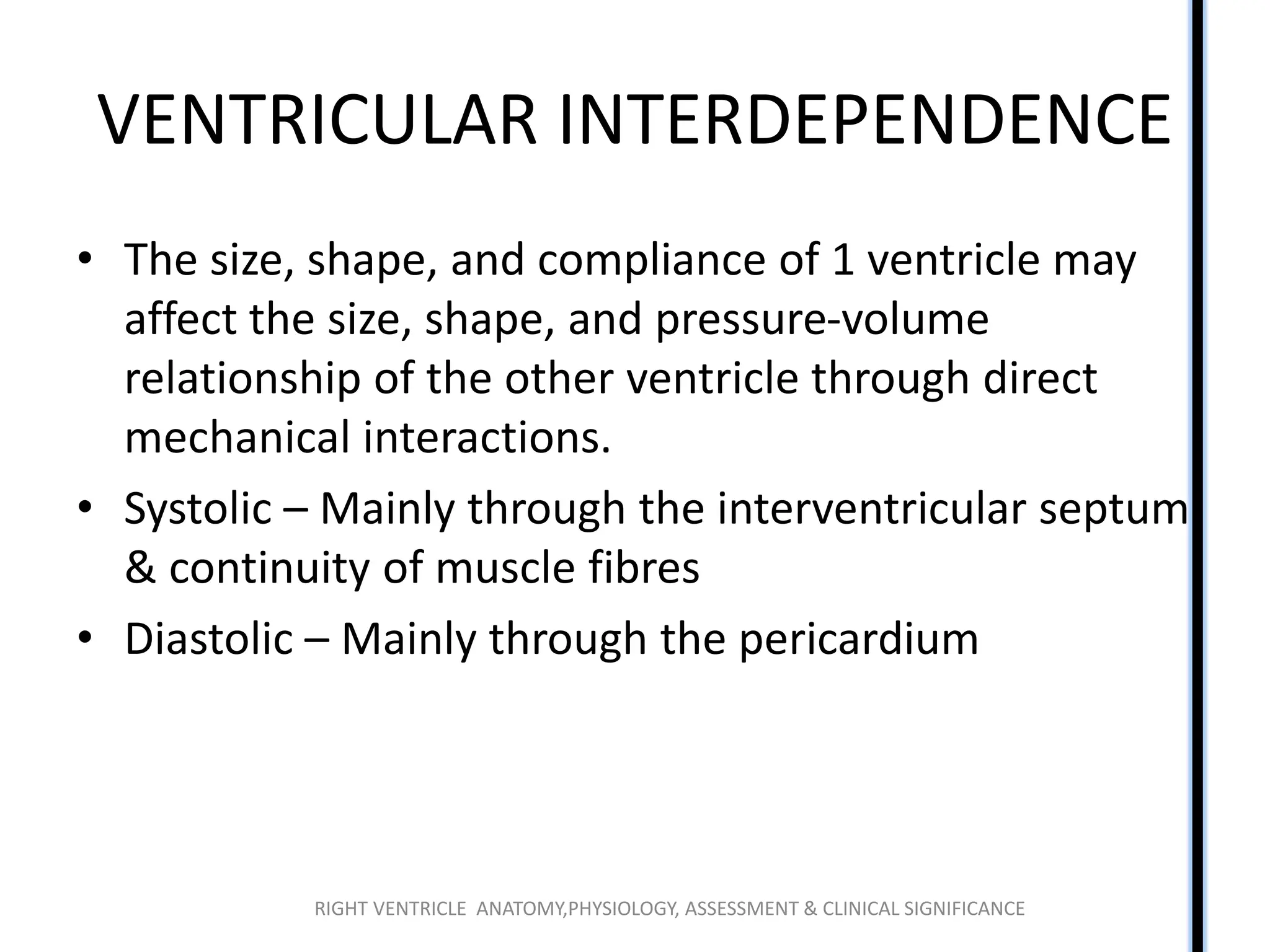 Right ventricle anatomy ,physiology and echo findings.ppt