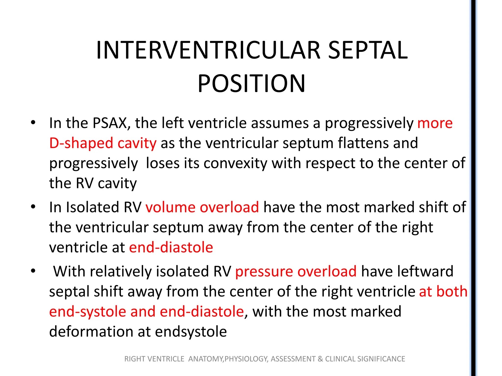 Right ventricle anatomy ,physiology and echo findings.ppt