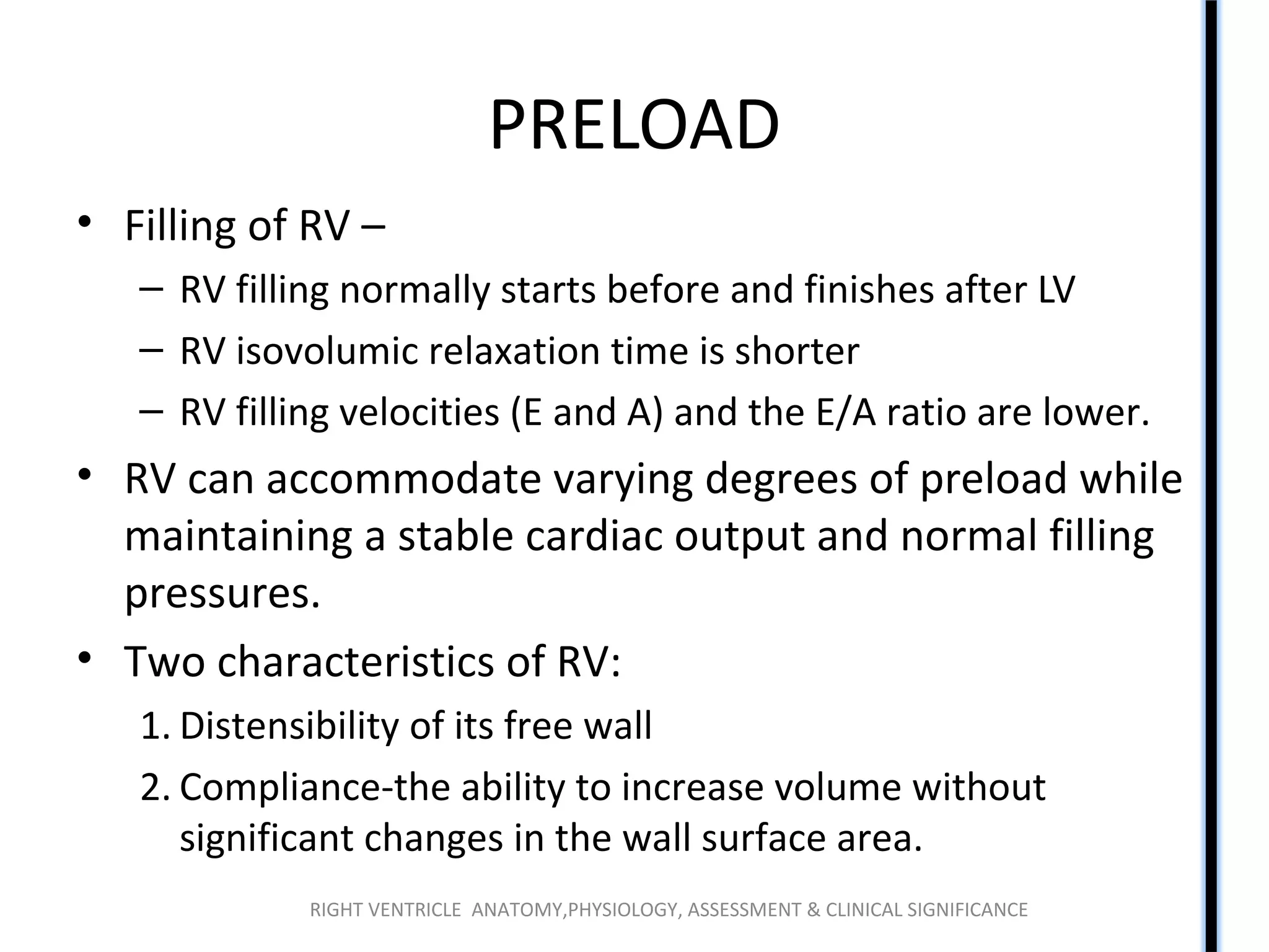 Right ventricle (RV) anatomy and functions | PPT