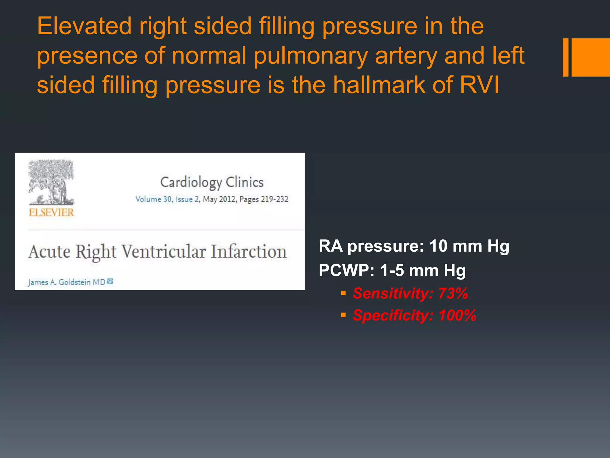 Right ventricular infarction | PPTX