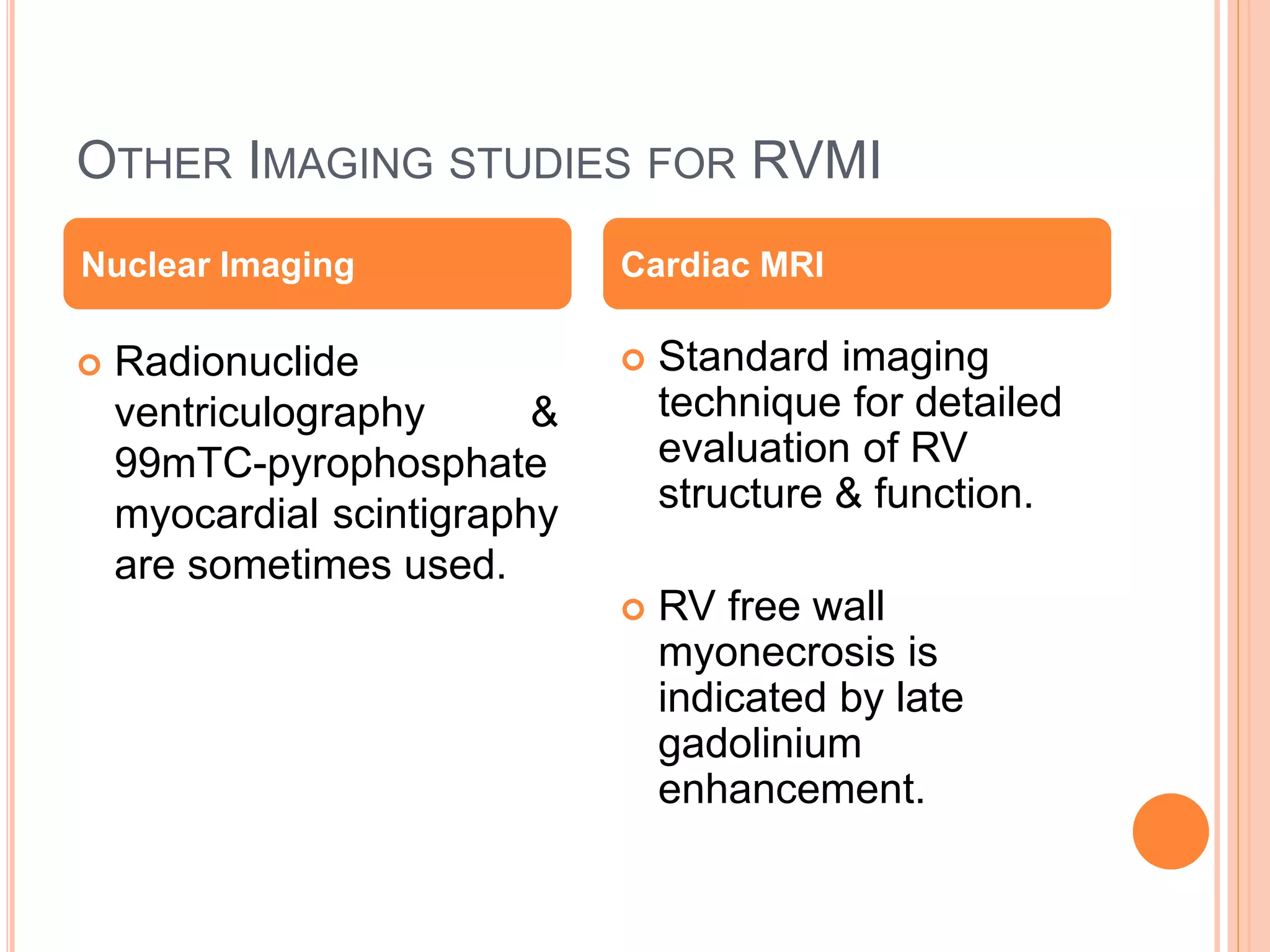 Right ventricular infarction | PPTX