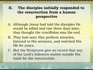 Right View Of Resurrection | PPTX