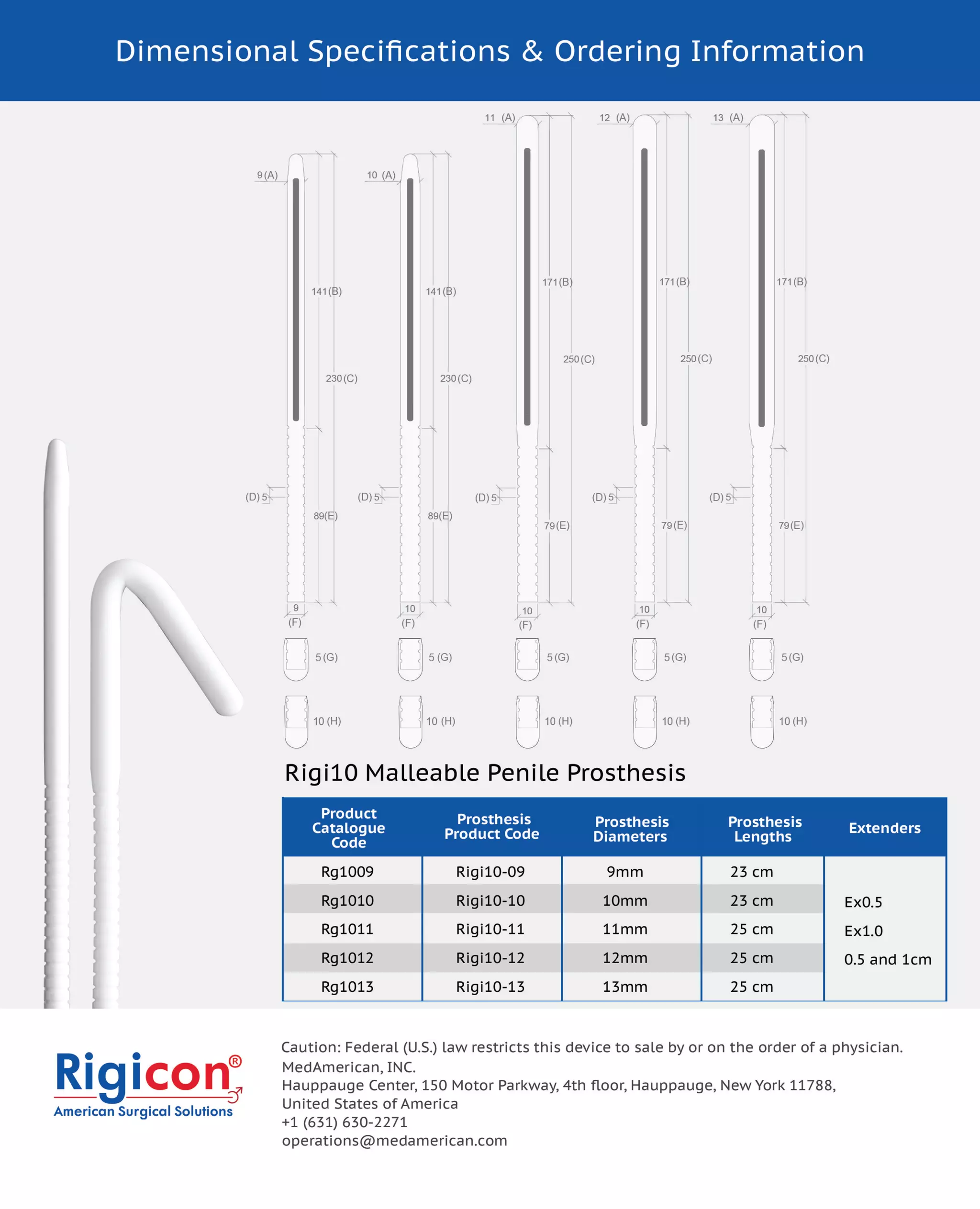 Rigi10 penile prosthesis | PDF