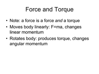 rigid body dynamics . power presentation | PPT