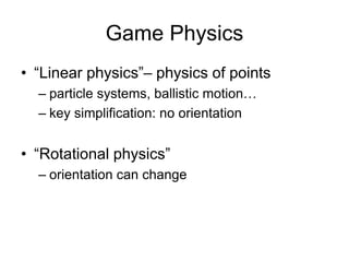 rigid body dynamics . power presentation | PPT