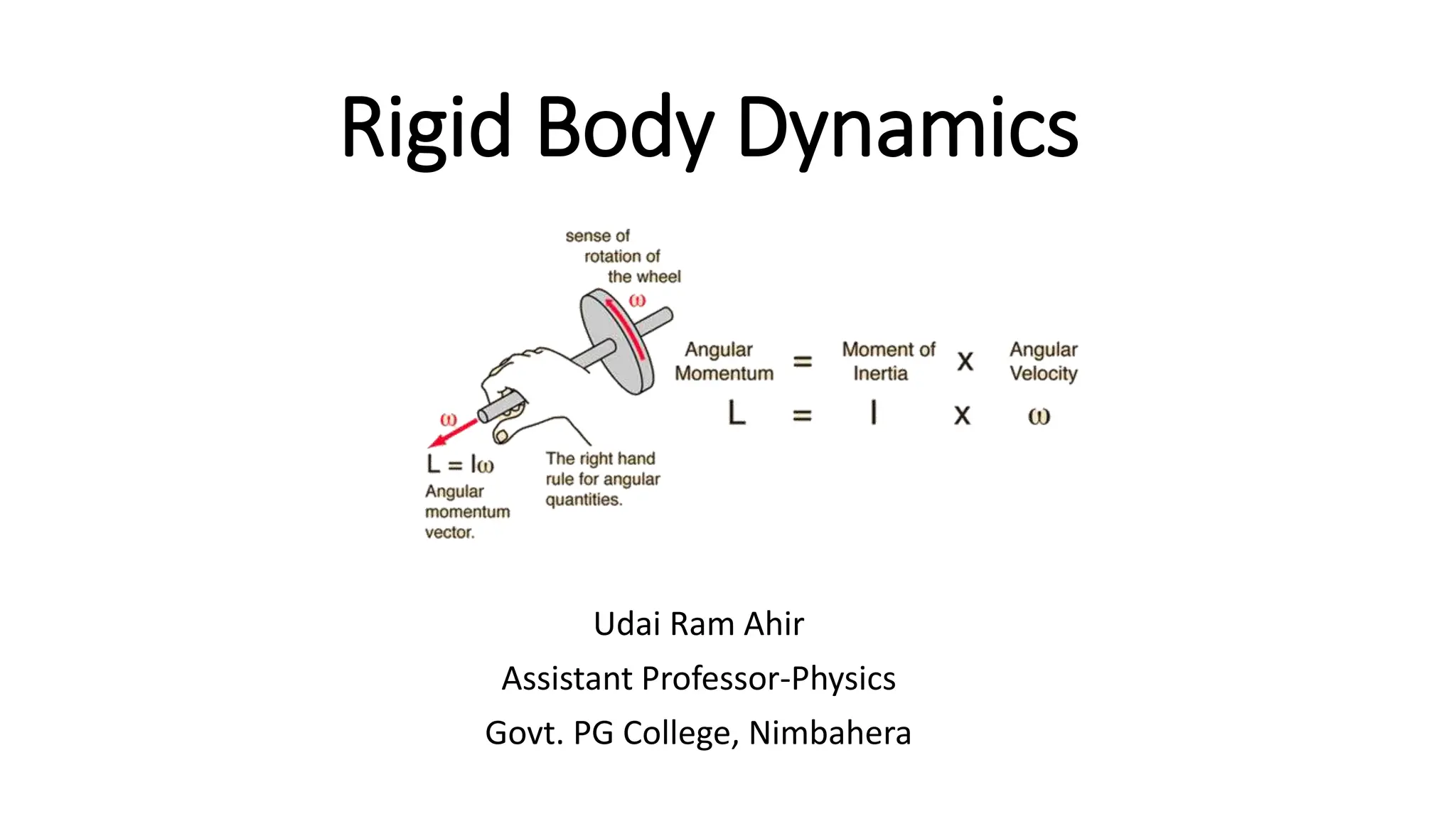 Rigid Body Dynamics.pptx