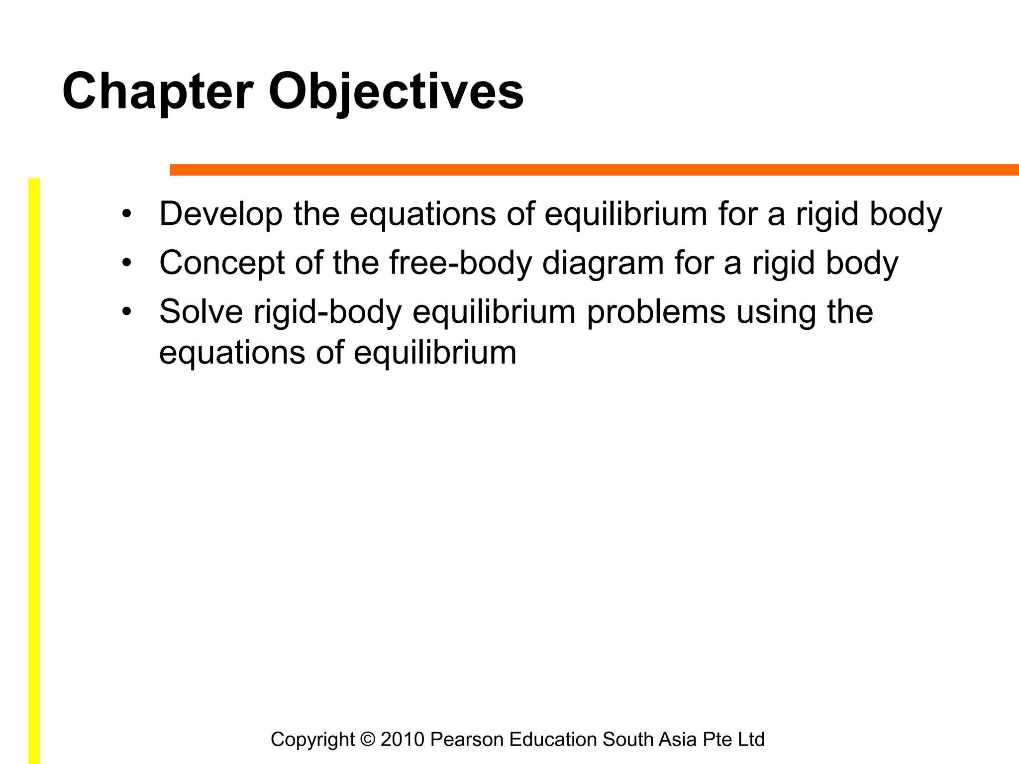 Rigid body equilibrium | PPTX