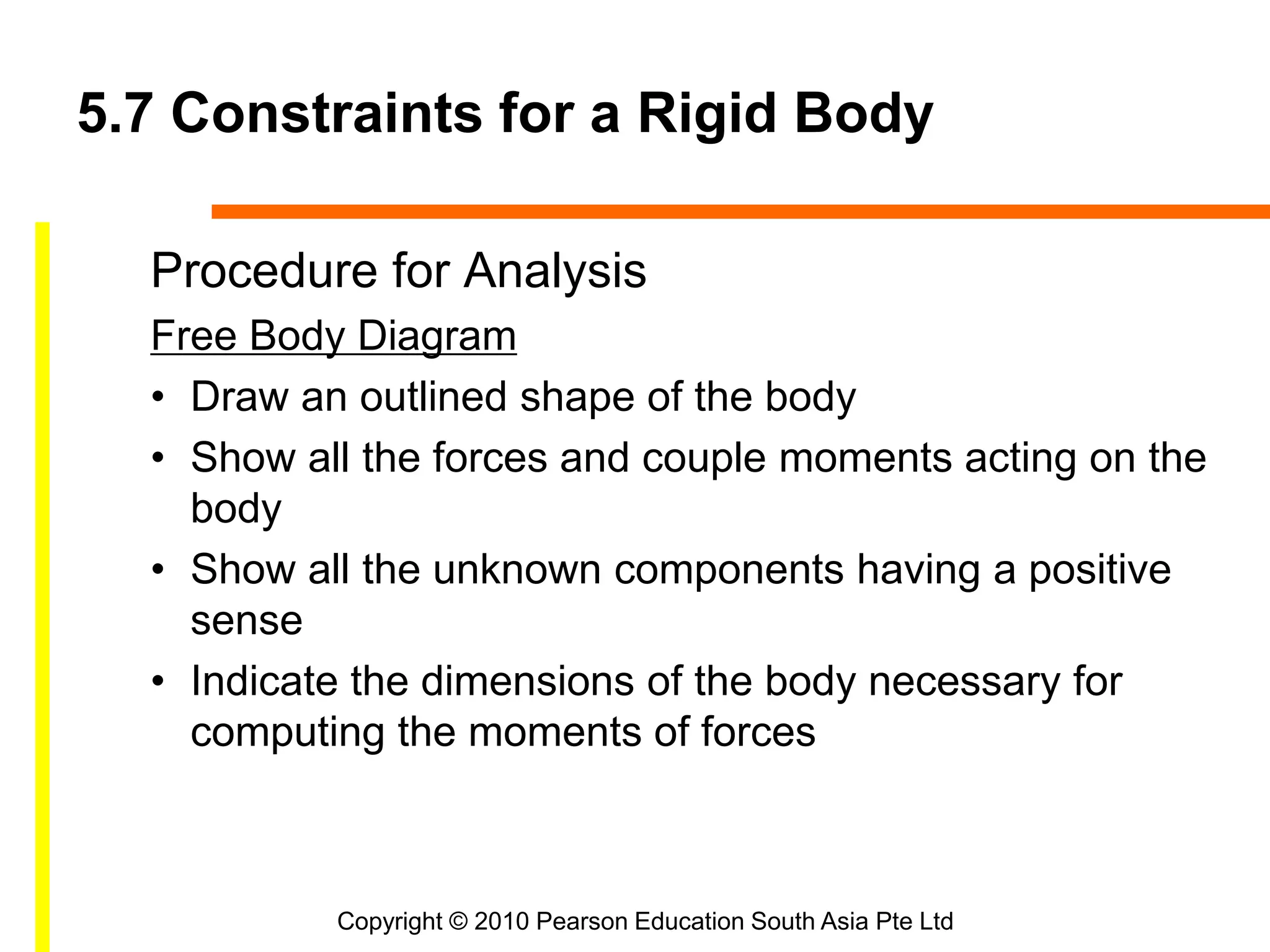 Rigid body equilibrium | PPTX