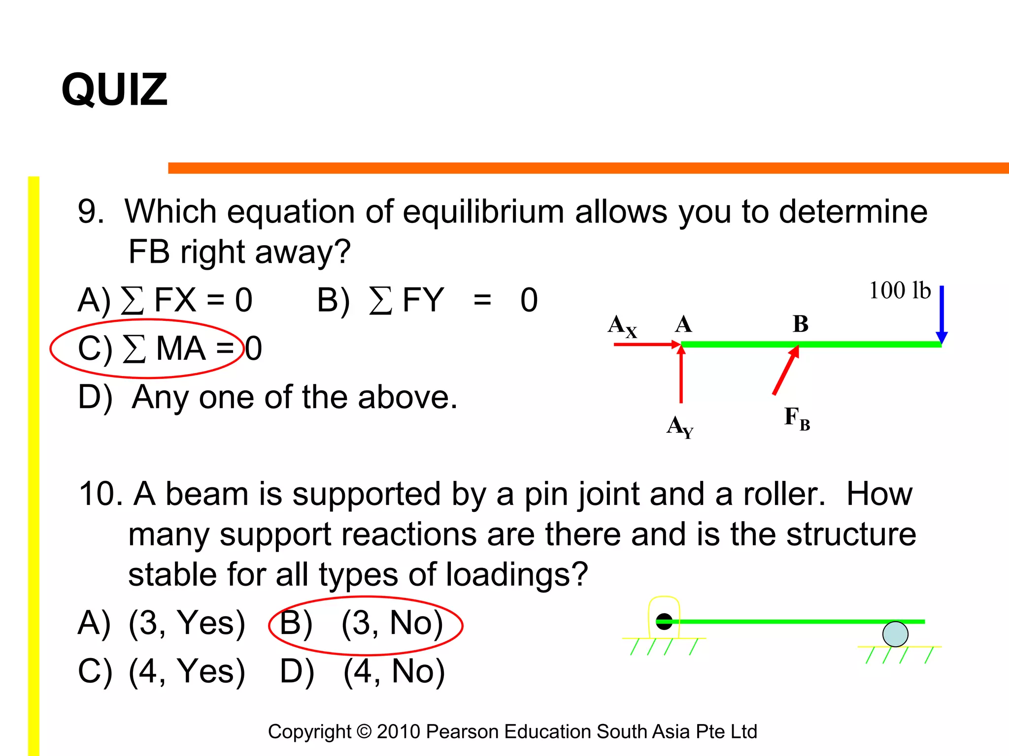 Rigid body equilibrium | PPTX