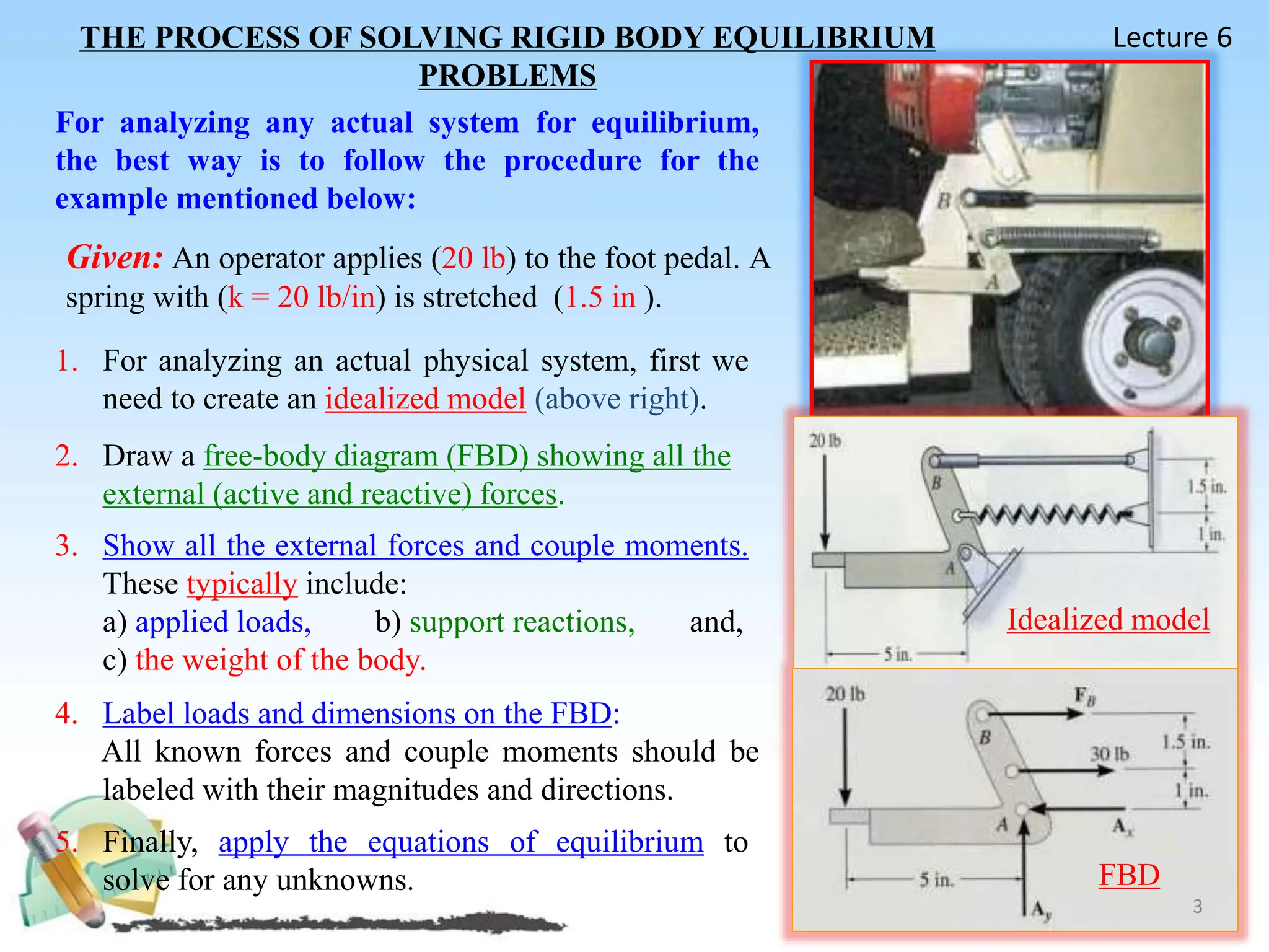 Rigid body examples .power point presentation | PPT
