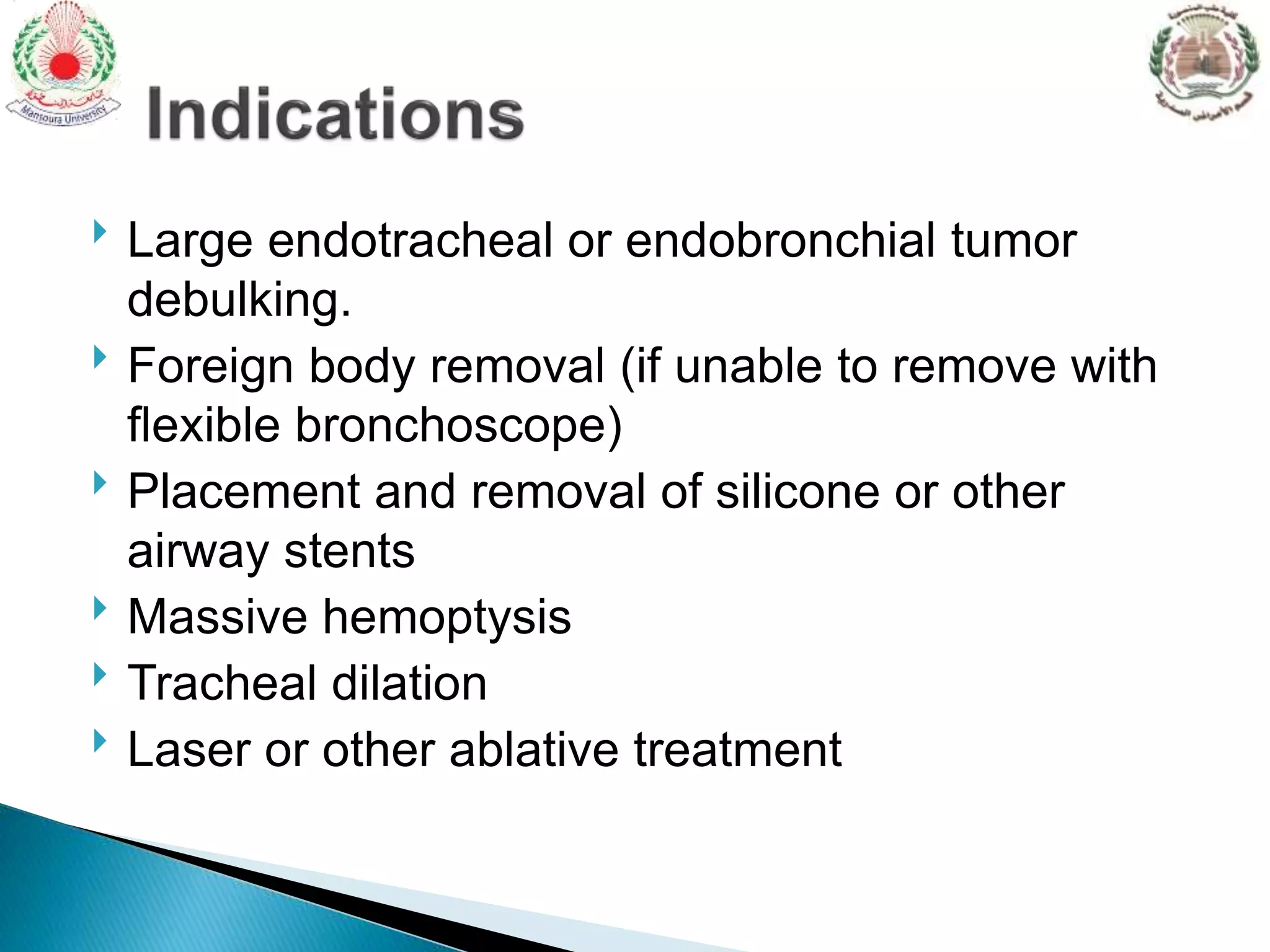 Rigid bronchoscopy | PPTX