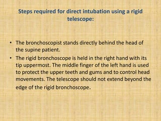 Rigid Bronchoscopy